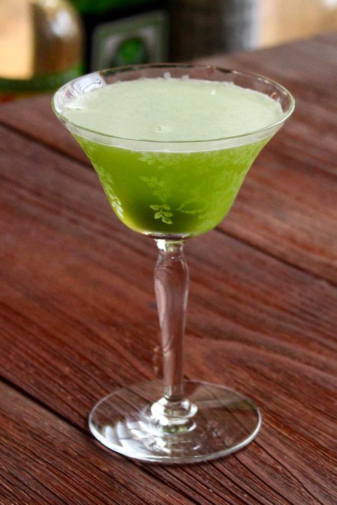 Classic Japanese Slipper Recipe - Vintage American Cocktails